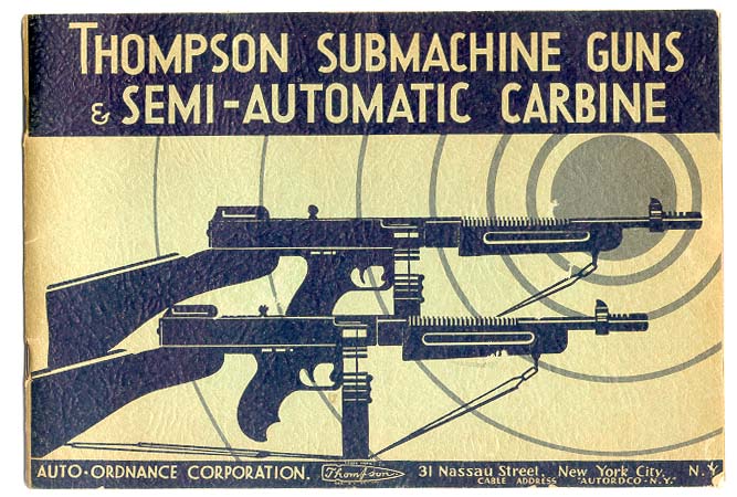 1936 Catalog Set - Thompson Submachine Gun Message Board ...
