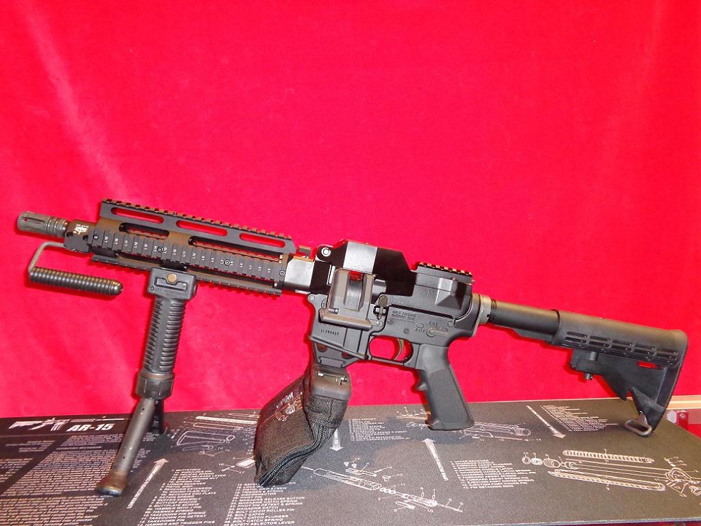 WTS: NIB Factory Colt SBR w/FM-9 9mm Belt Fed Upper 11" & 6" - NFA ...