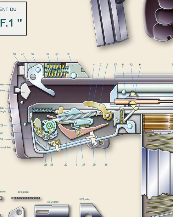 FAMAS Hammer Assembly and Bolt Recoil Buffer Assembly - Member Albums ...