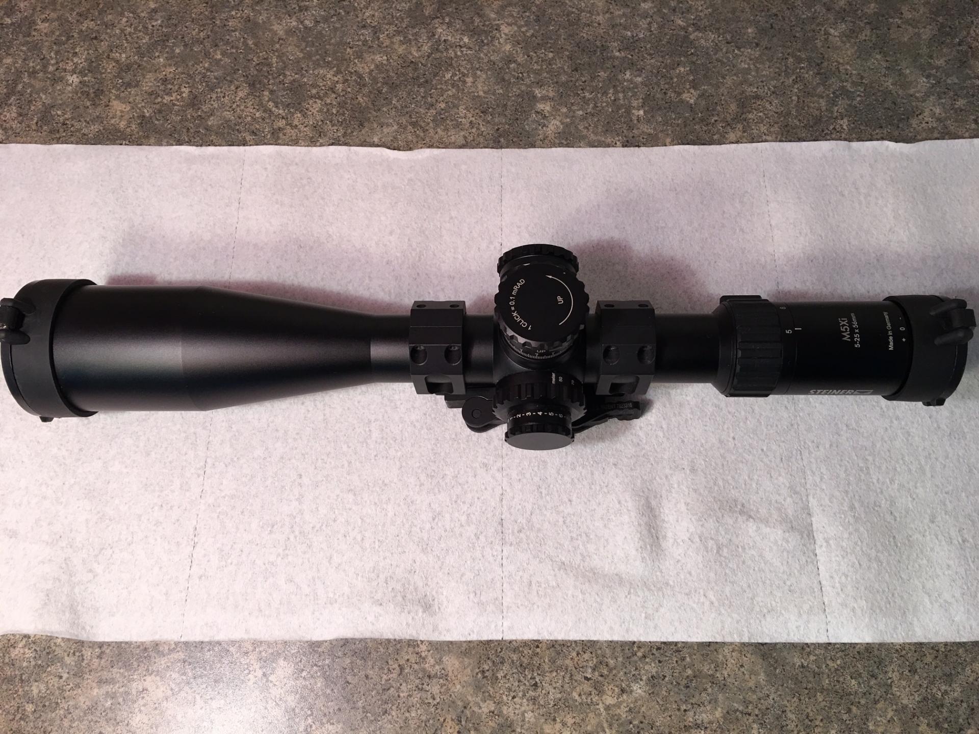 Steiner Military M5Xi 5-25x56 with MSR reticle & QD Mount *Pics - Parts ...