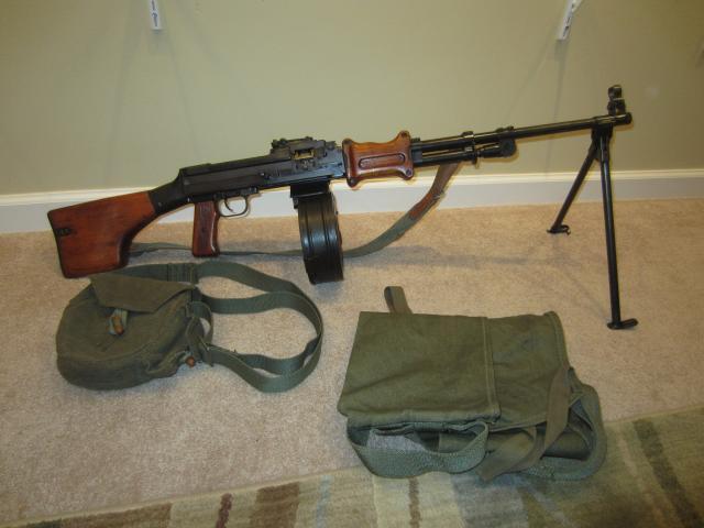 New Semi Polish RPD Belt Fed Rifle, 7.62x39mm - Semi-Auto Market Board ...