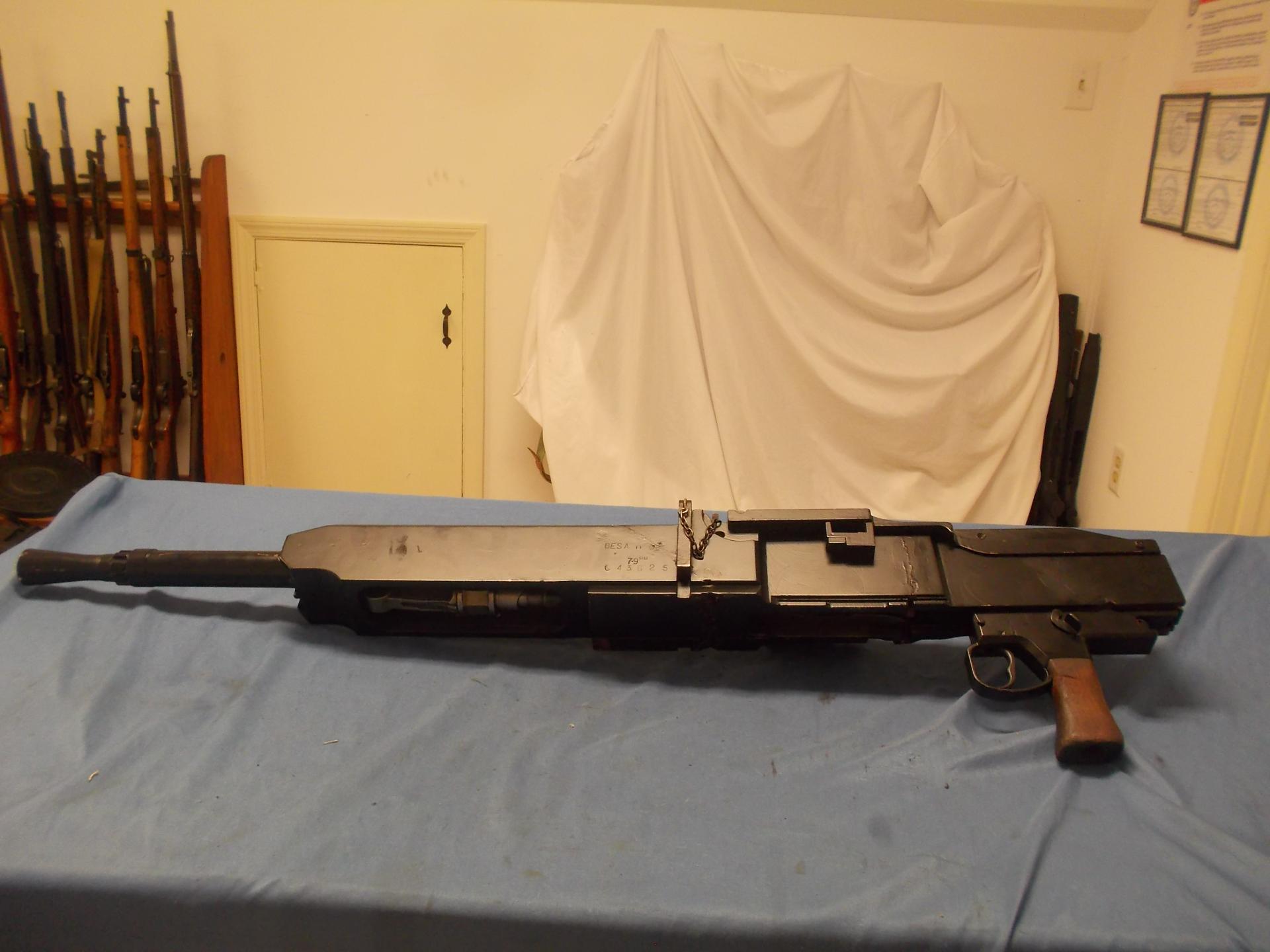 WTS: British Besa Machine Gun Display Orignal $800 - Collectors Market ...