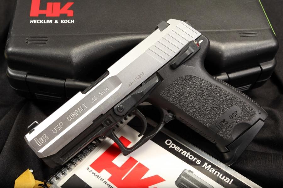 WTS/Heckler Koch USP45 Cmpct V1 45acp SS/BLK 8+1 699. - Semi-Auto Market Board - Sturmgewehr.com ...