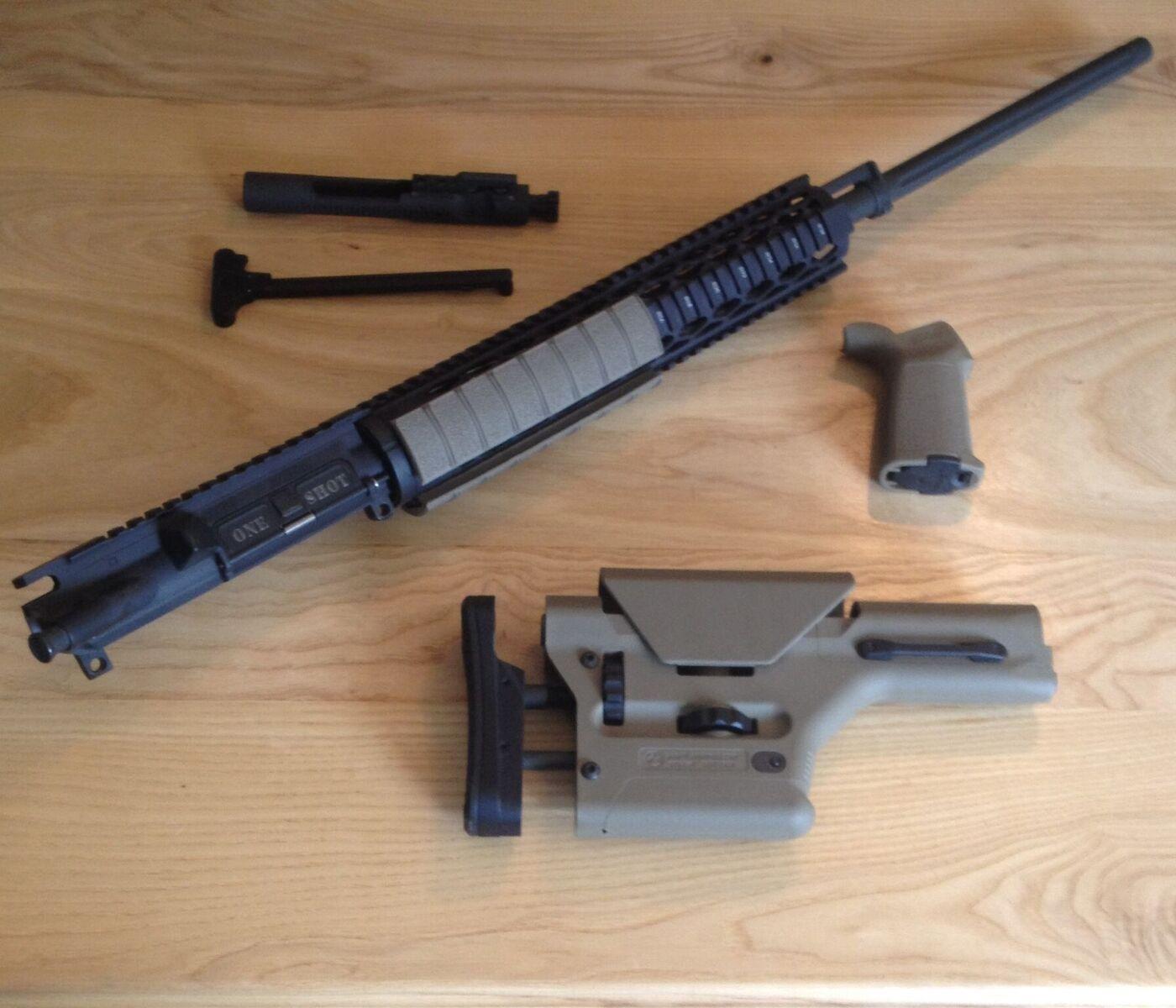 Bushmaster 24" complete upper with Magpul PRS stock and grip $600 ...