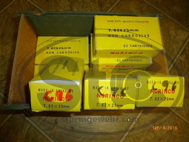 7.62x25 pistol/SMG ammo NC BE 13 1/2 boxes, $125.00 - Ammunition ...