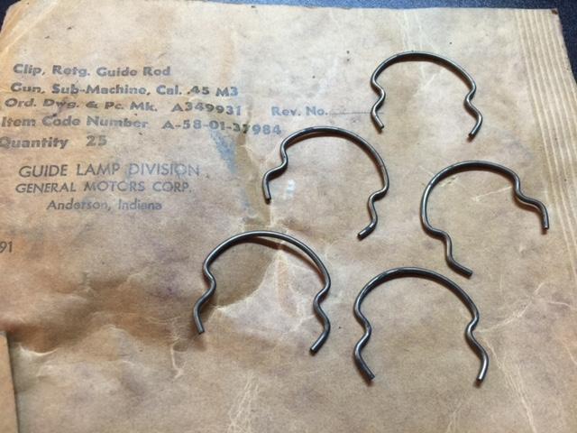 WTS: M3 Grease Gun Guide Rod Retaining Clips-NOS-5/$20 Shipped - Parts ...