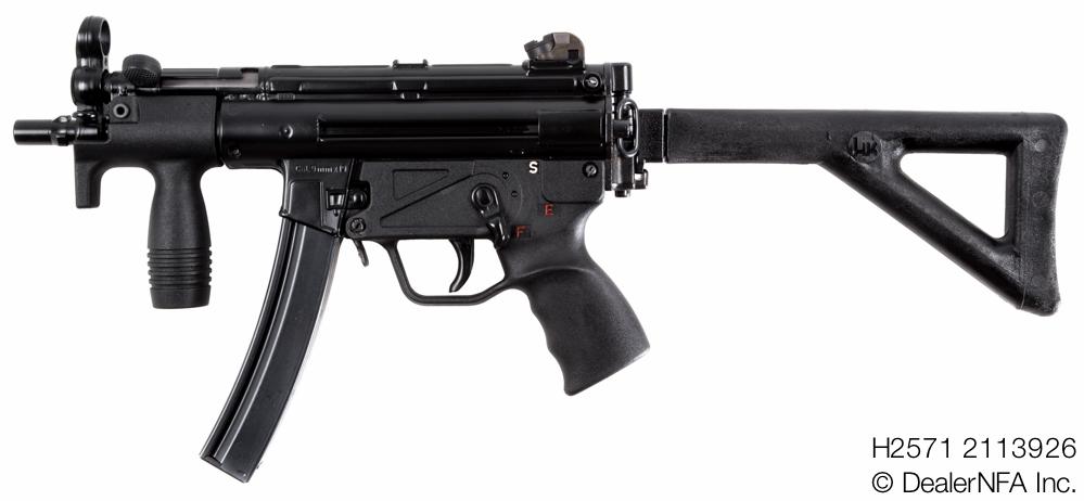 MP5K-PDW with Fleming Sear & SEF Trigger Pack, by Dyer - NFA Market ...