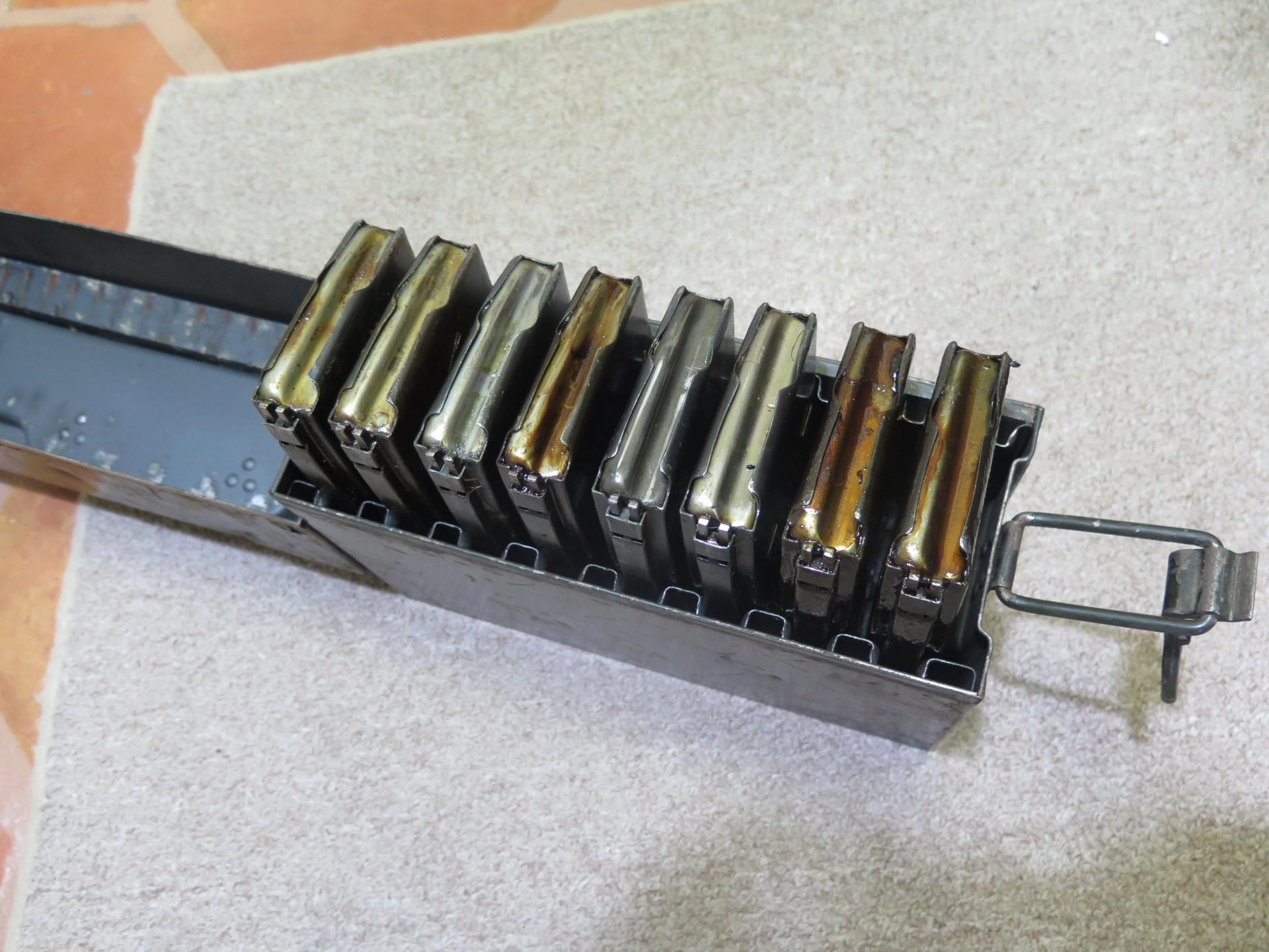 Wts.German MG13 Box with 8 Magazines $225.00 - Parts and Accessories ...