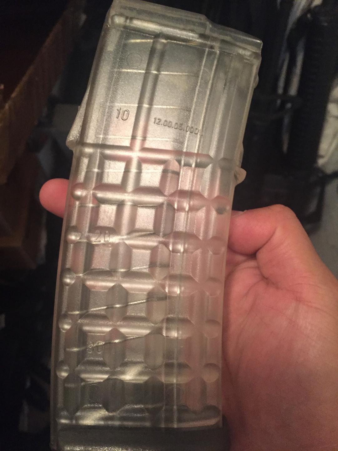WTS: First Gen Steyr AUG Clear Magazine $200 - Parts and Accessories ...