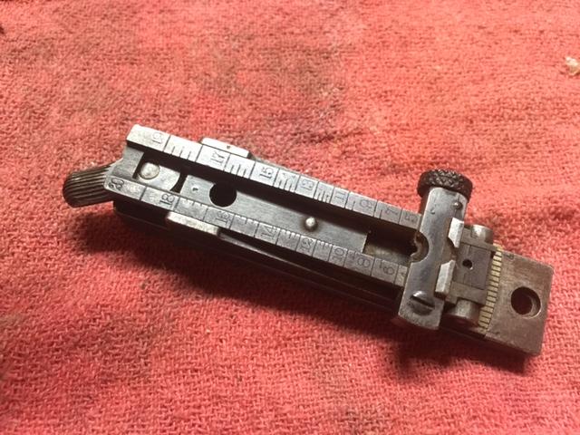 WTS: Krag 1901 Rear Rifle Ladder Sight. $60 Shipped - Collectors Market ...