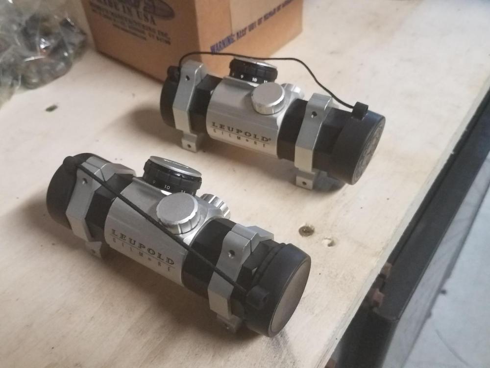 WTS: Leupold Gilmore Red Dots and M6 streamlight - Parts and ...