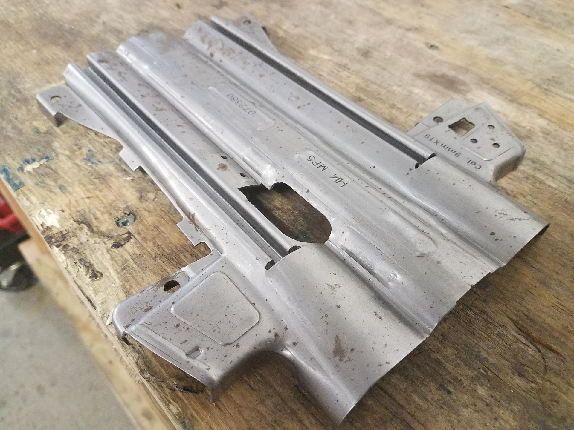 WTS:HK MP5 receiver flat with engravings - Parts and Accessories Market ...