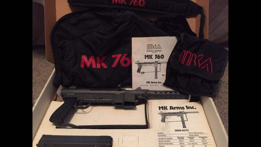 MK Arms Mk760 9mm SMG - NFA Market Board - Sturmgewehr.com Forums