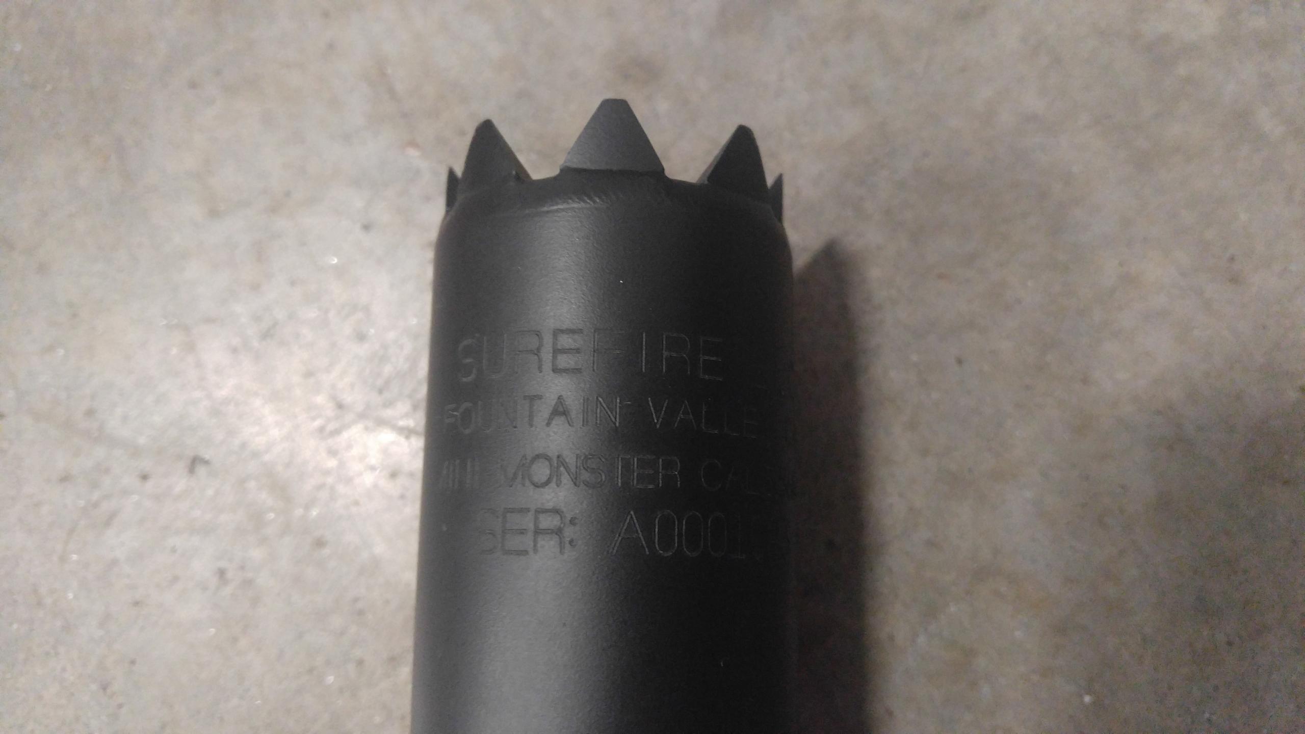 SOCOM556-MINI MONSTER OPEN BOX, NEVER USED - NFA Market Board ...