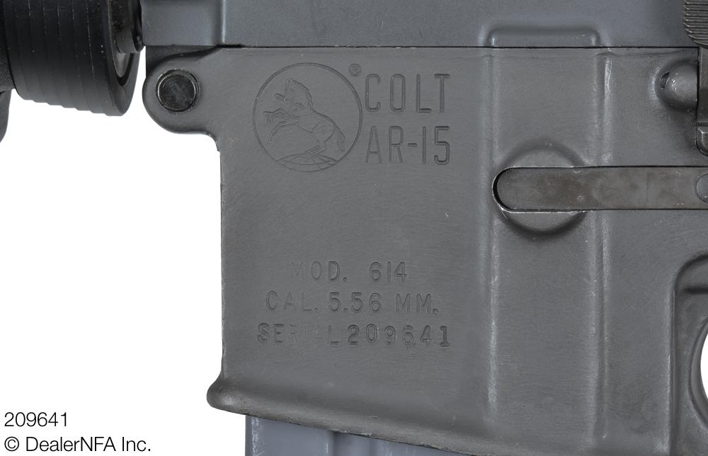 Model 614, Colt AR15 (M16) Upgraded, Excellent - NFA Market Board ...