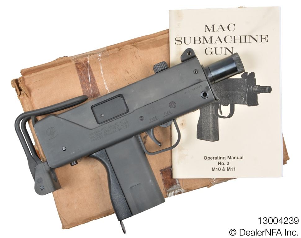 M10, .45 ACP, Powder Springs, Excellent - NFA Market Board ...