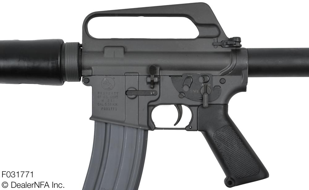 M231, Colt, Bradley Port Firing Weapon, Like New - NFA Market Board ...