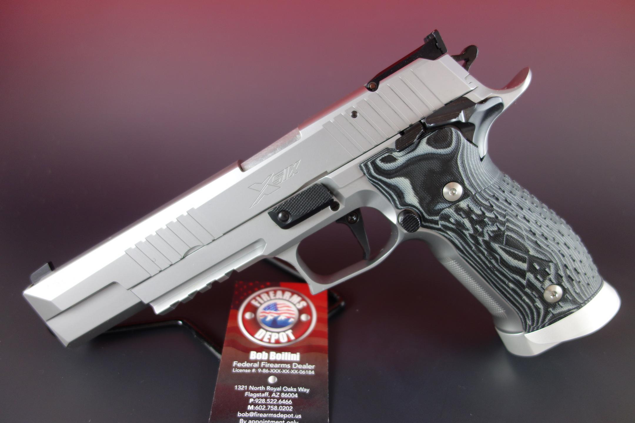 Sig Sauer P226 X-Six X-6 SUPERMATCH 9mm NIB German - Semi-Auto Market ...