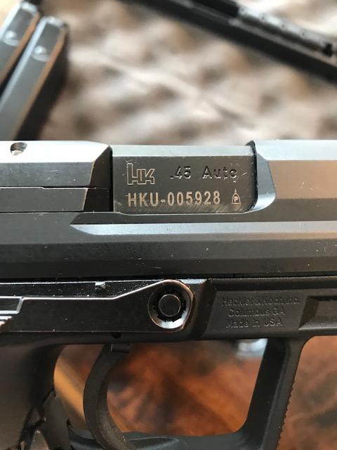 WTS Hk 45 V1 Wtih Night Sights, extras 700 del - Semi-Auto Market Board - Sturmgewehr.com Forums