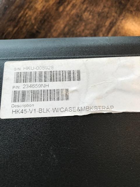 WTS Hk 45 V1 Wtih Night Sights, extras 700 del - Semi-Auto Market Board - Sturmgewehr.com Forums