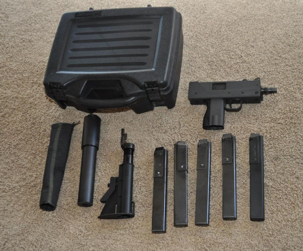 Mac 10 (.45 Cal) Powder Springs Military Armament Corporation fully ...