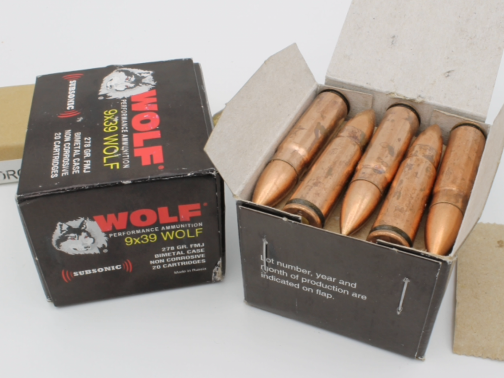 Wolf 9X39 subsonic ammo - NFA / Semi Forum - Sturmgewehr.com Forums