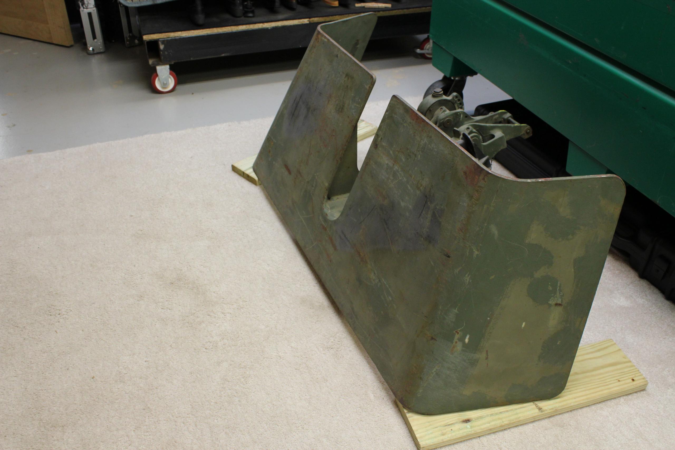 USGI Armor shield and equilbrator mount - Parts and Accessories Market ...