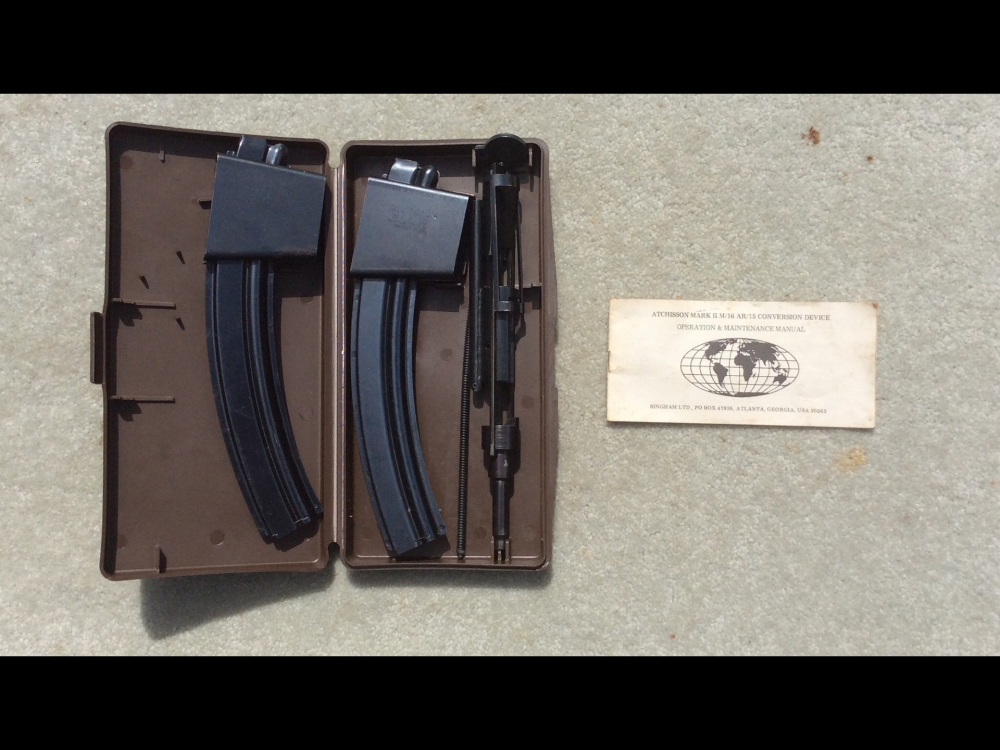 WTS Full Auto Retro AR15 Atchisson .22 caliber conversion kit $198 ...