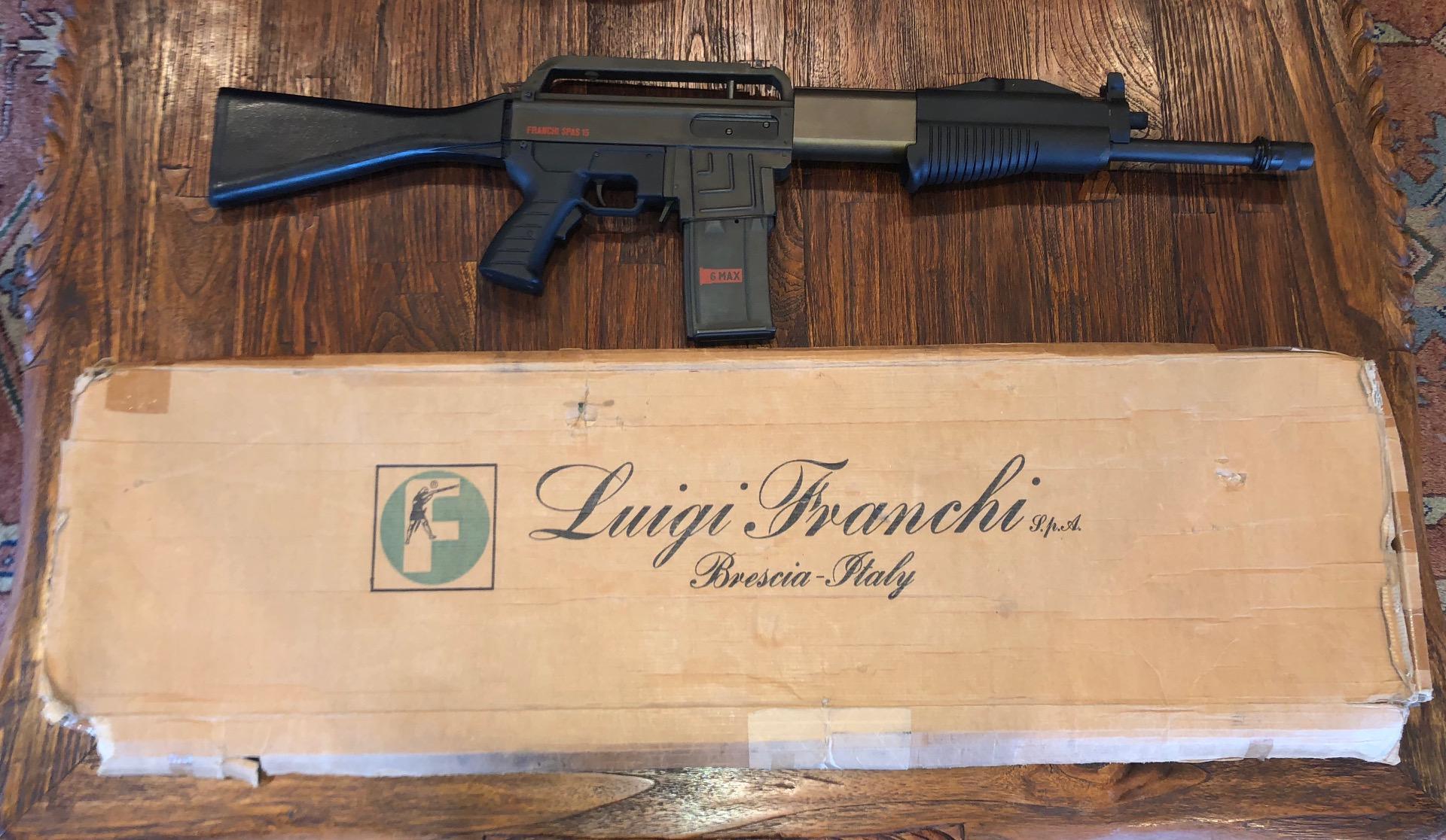 WTS: Pre-Ban Franchi Spas-15 With Original Box 5 Mags & Owners Manual ...