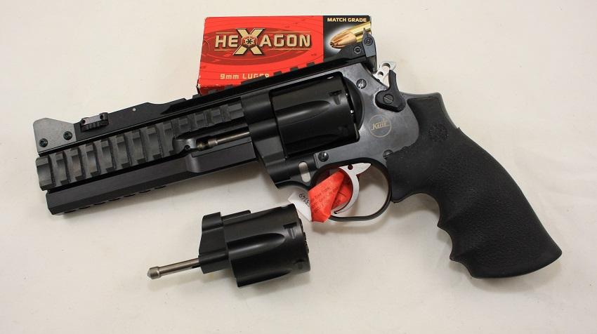 Korth SUPER SPORT STX Revolver .357Mag & 9mm cylinders GERMAN ...