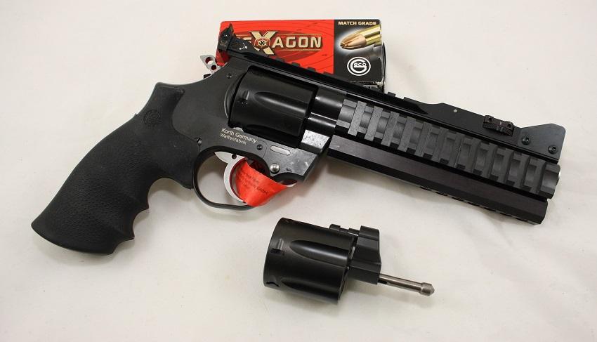 Korth SUPER SPORT STX Revolver .357Mag & 9mm cylinders GERMAN ...