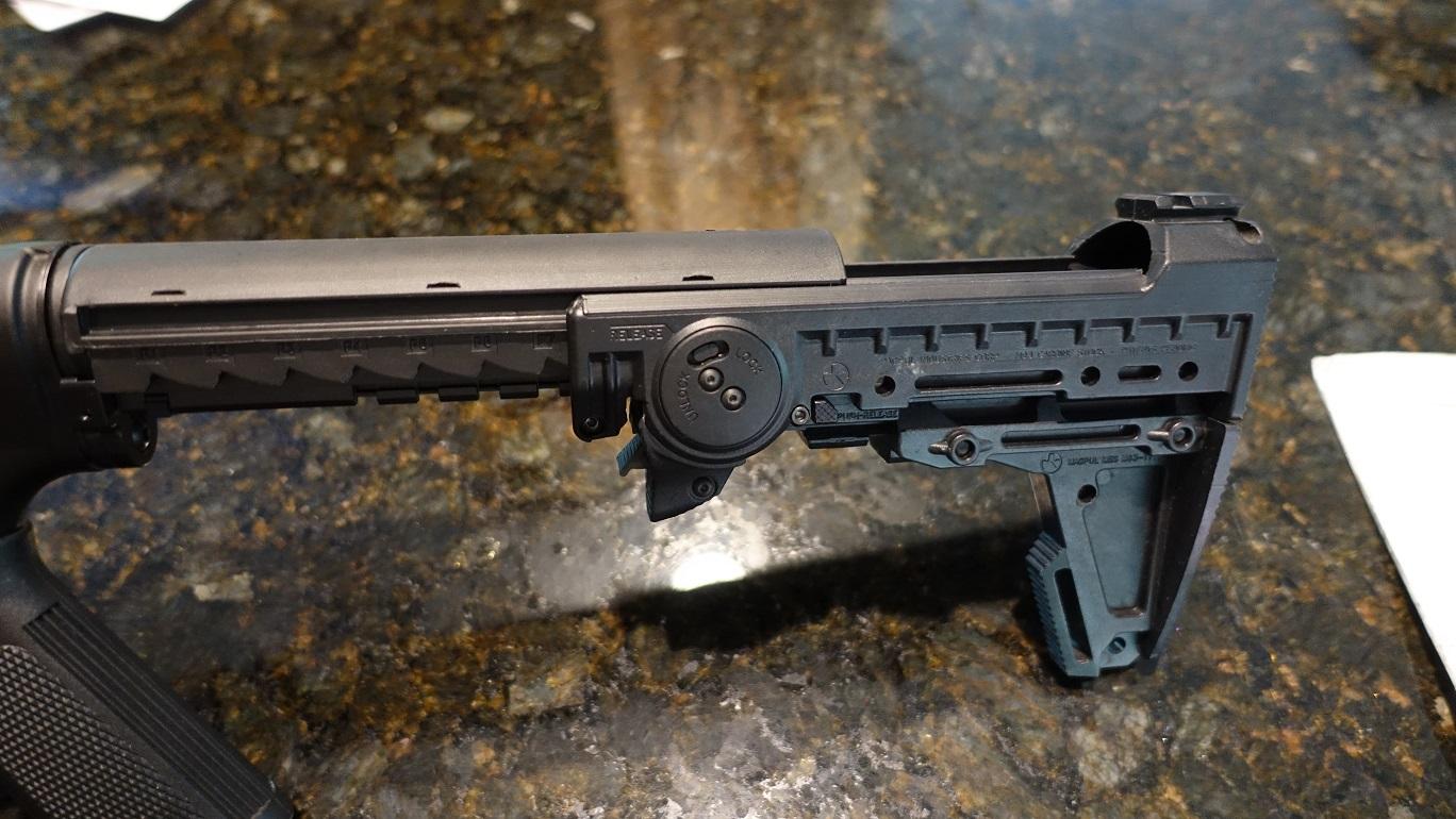 Interesting piece of Magpul history: Initial release M93-T1 MSS Stock ...