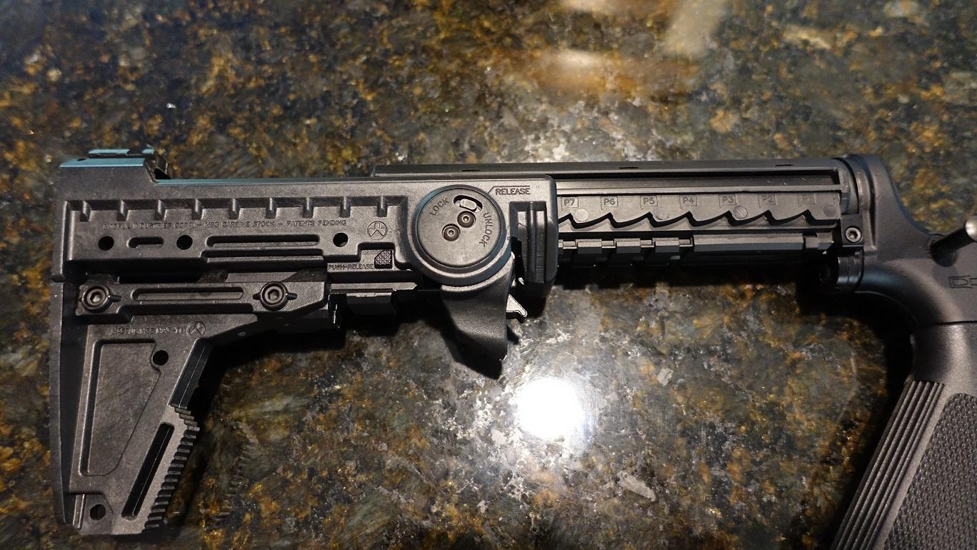 Interesting piece of Magpul history: Initial release M93-T1 MSS Stock ...