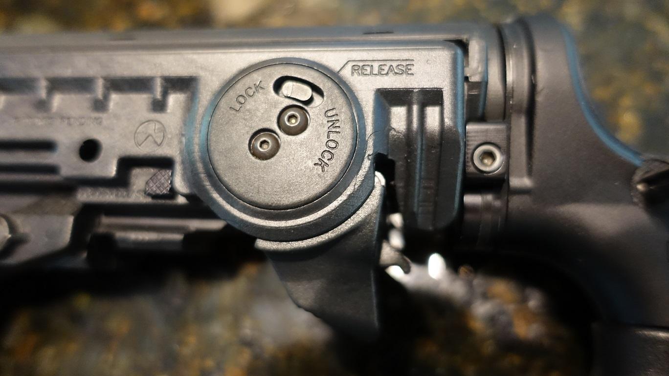 Interesting piece of Magpul history: Initial release M93-T1 MSS Stock ...