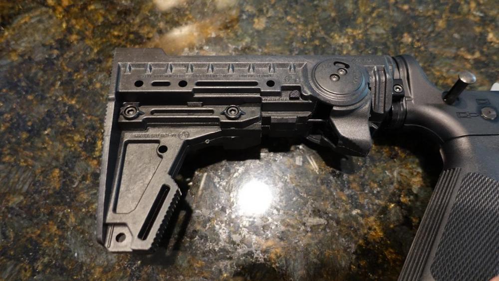 Interesting piece of Magpul history: Initial release M93-T1 MSS Stock ...