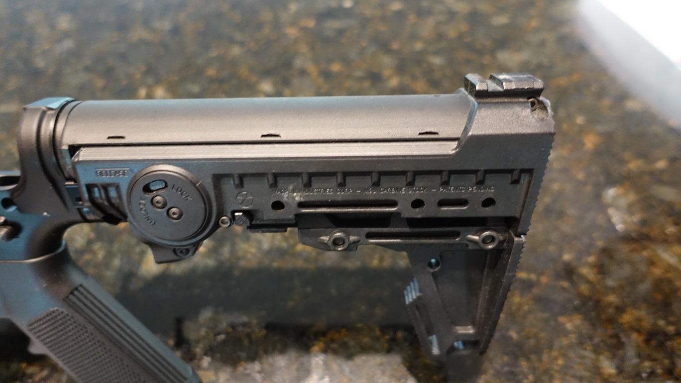 Interesting piece of Magpul history: Initial release M93-T1 MSS Stock ...