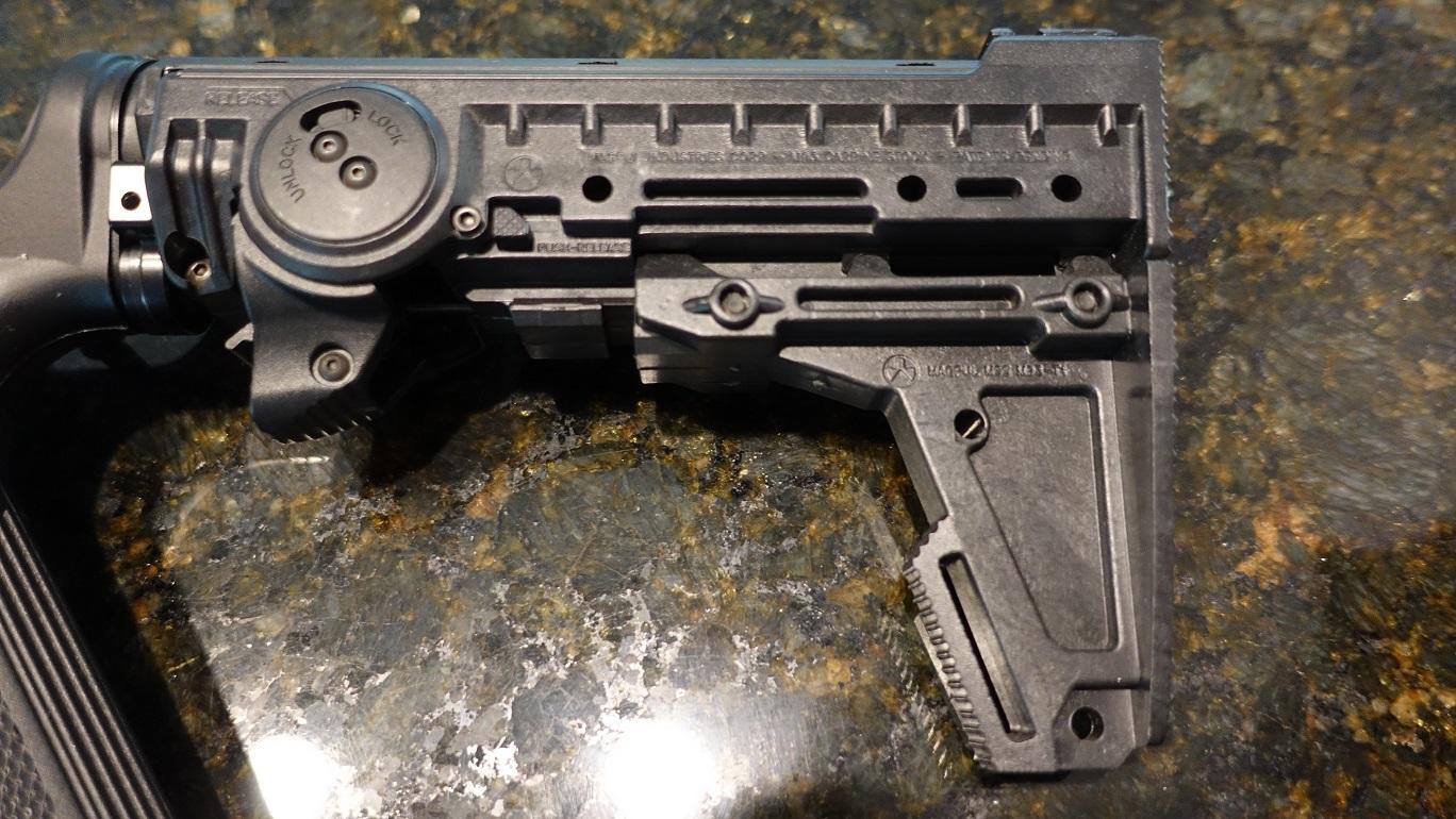 Interesting piece of Magpul history: Initial release M93-T1 MSS Stock ...