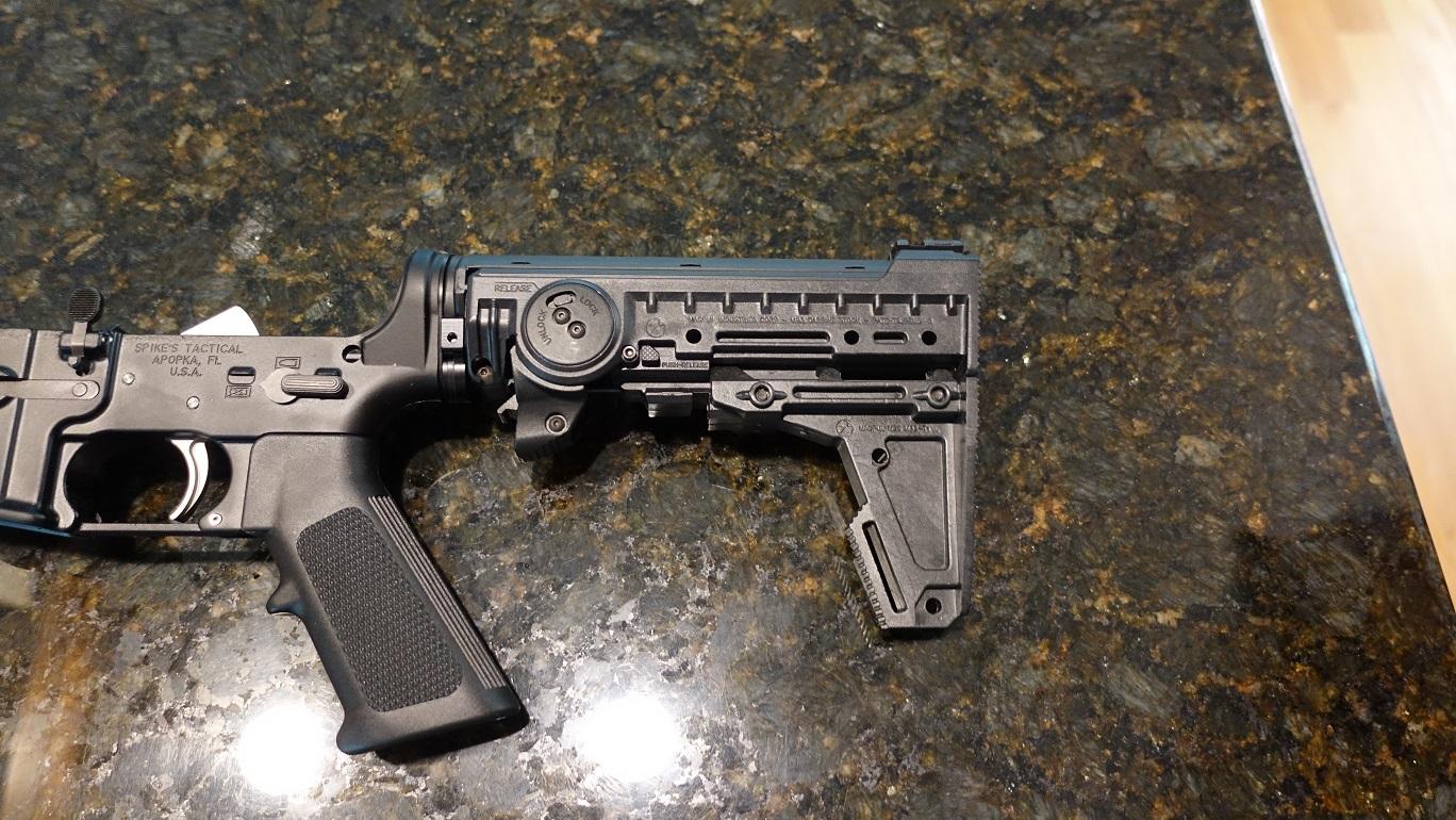 Interesting piece of Magpul history: Initial release M93-T1 MSS Stock ...