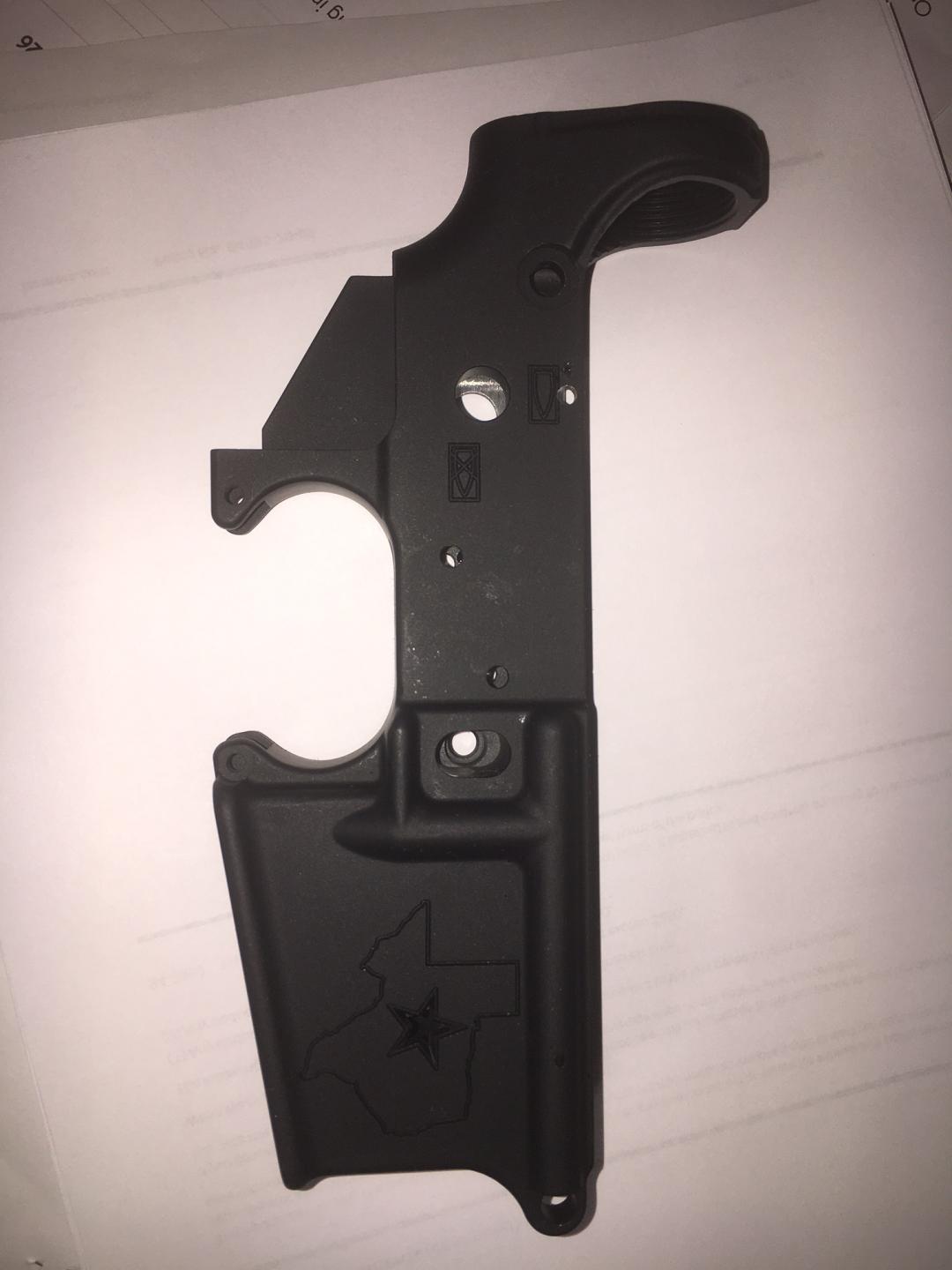 Machine Gun No Law Letter AR-15/M16 Type receiver - NFA Market Board ...