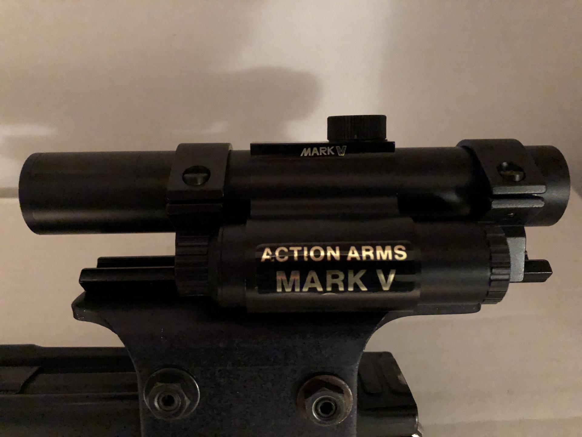WTS: Action Arms Mark V red dot with UZI mount and top cover $250 ...