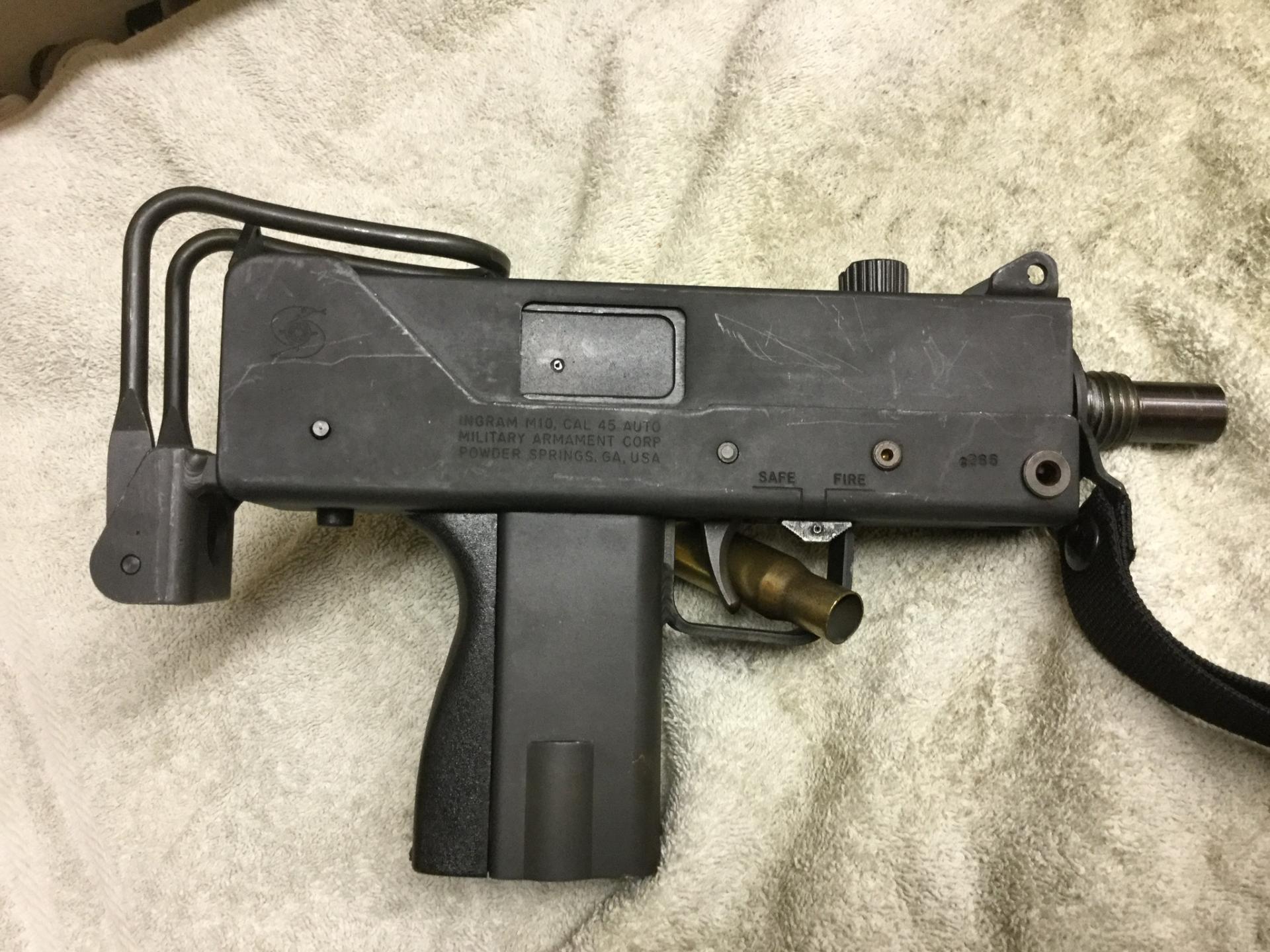 WTS Ingram M10 45acp RPB stamped form 4 in OK $5700 - NFA Market Board - Sturmgewehr.com Forums