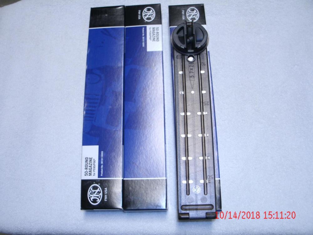 WTS: FN Factory 50rd PS90/P90 5.7 Magazines $ 22.00 ea - Parts and ...