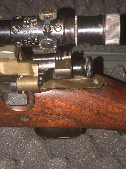 Original WWII Issued Remington M1903A4 Sniper Rifle with as Issued ...