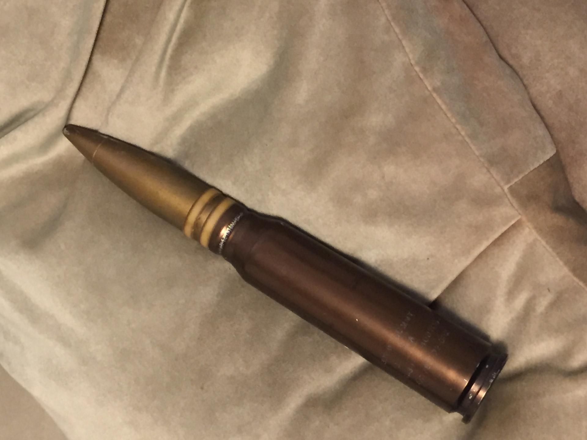 WTS M60 Tank 105mm M150B1 Empty Casing / 30mm T-328 Projectiles ...