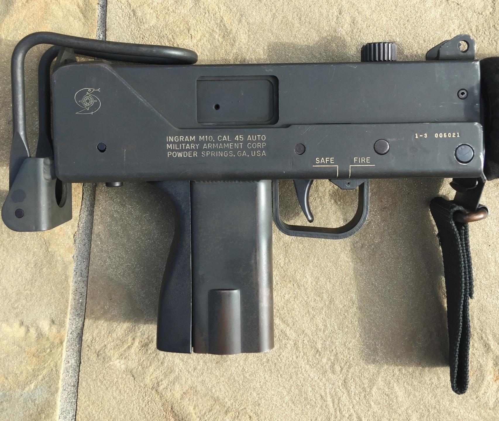 WTS; Powder Springs Mac10 45cal w/free Powder Springs suppressor - NFA Market Board ...