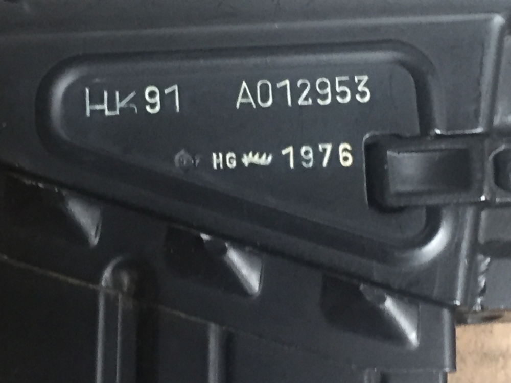 Uber Rare HK's HK91A4 Polygon Bore / HK94A3 Serial Number 030
