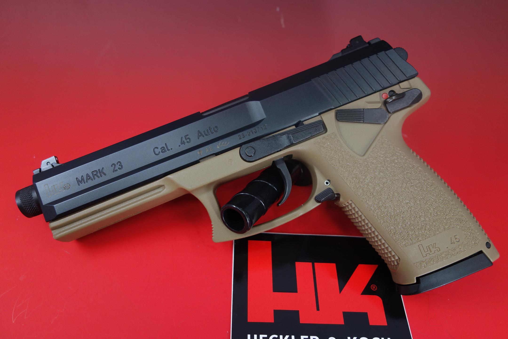 Hk MK23 MARK 23 Desert Tan NIB Complete 2004. $3,500.00 - Semi-Auto ...