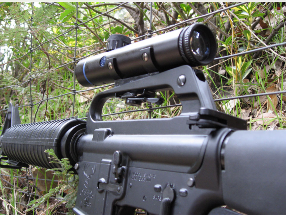 WTS Hakko 4x21 Colt like Scope w/AR Handle Channel mount $298 - Parts ...