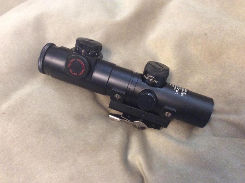 WTS Hakko 4x21 Colt like Scope w/AR Handle Channel mount $298 - Parts ...