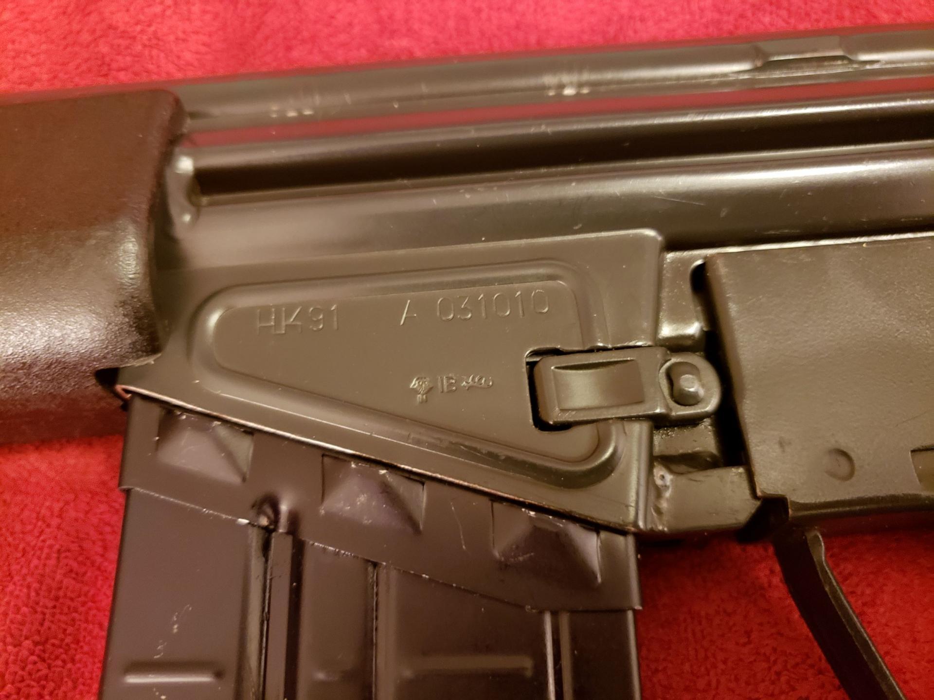 WTS : HK91 IB Date code $2200 - Semi-Auto Market Board - Sturmgewehr.com Forums